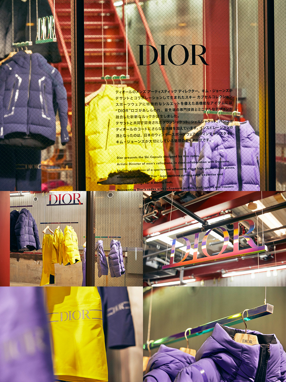 DIOR CAPSULE COLLECTION｜デサント オルテライン公式